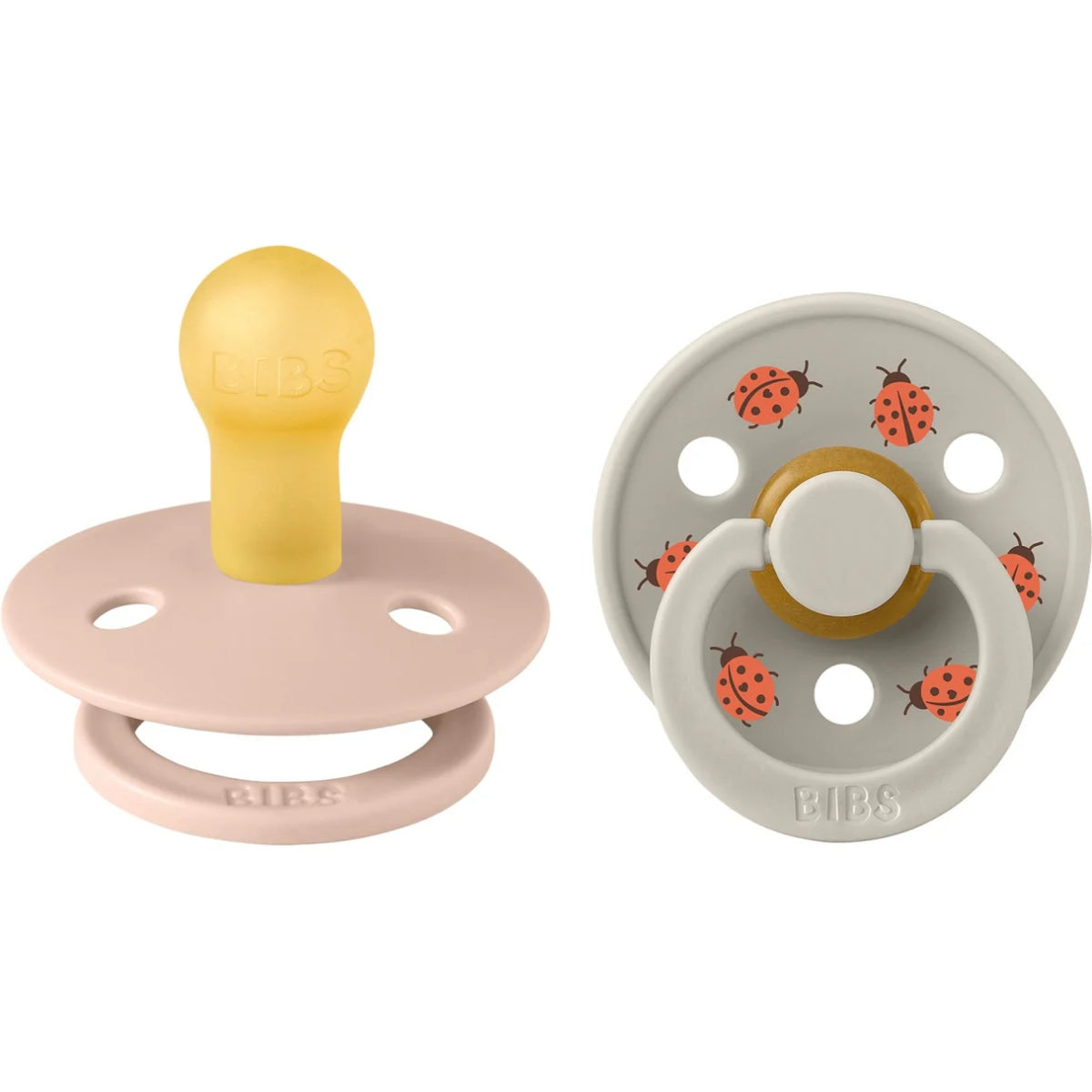 Bibs STUDIO Colour 2 PACK Ladybug - Blush/Sand – Luna Baby Store Miami