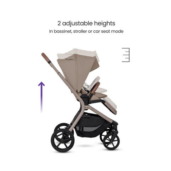 Silver Cross Breez Modular Stroller - Champagne – Luna Baby Store Miami